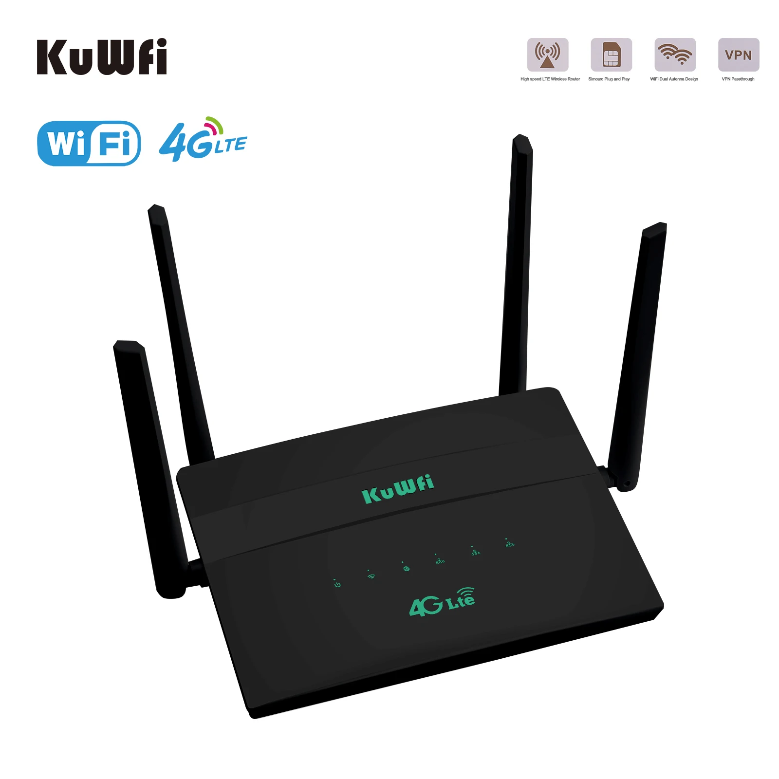 KuWFi 4G WiFi Router