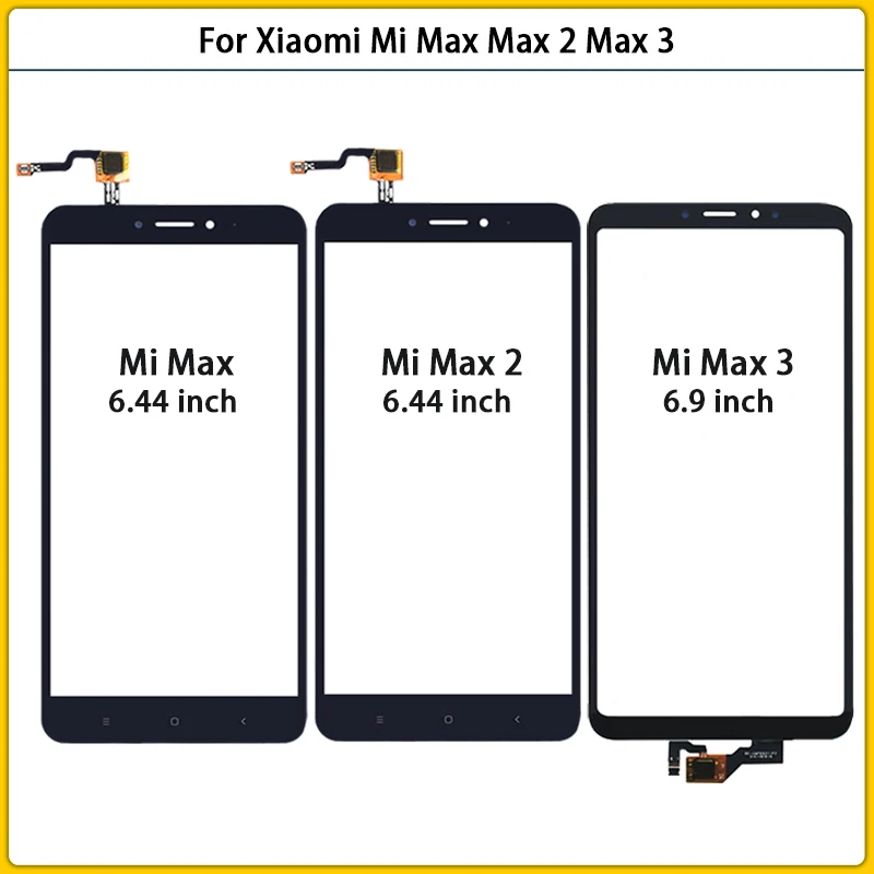 새로운 Xiaomi Mi Max Mi Max 2 Max2 터치 스크린 패널 디지타이저 센서 LCD 전면 유리 mi Max 2 ...
