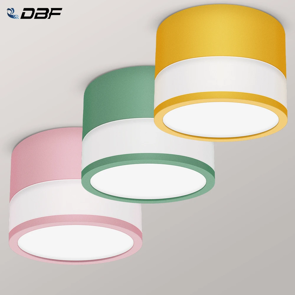 Multicolour Downlight Modern LED Dimmable Downlight Surface Mount 7W ...