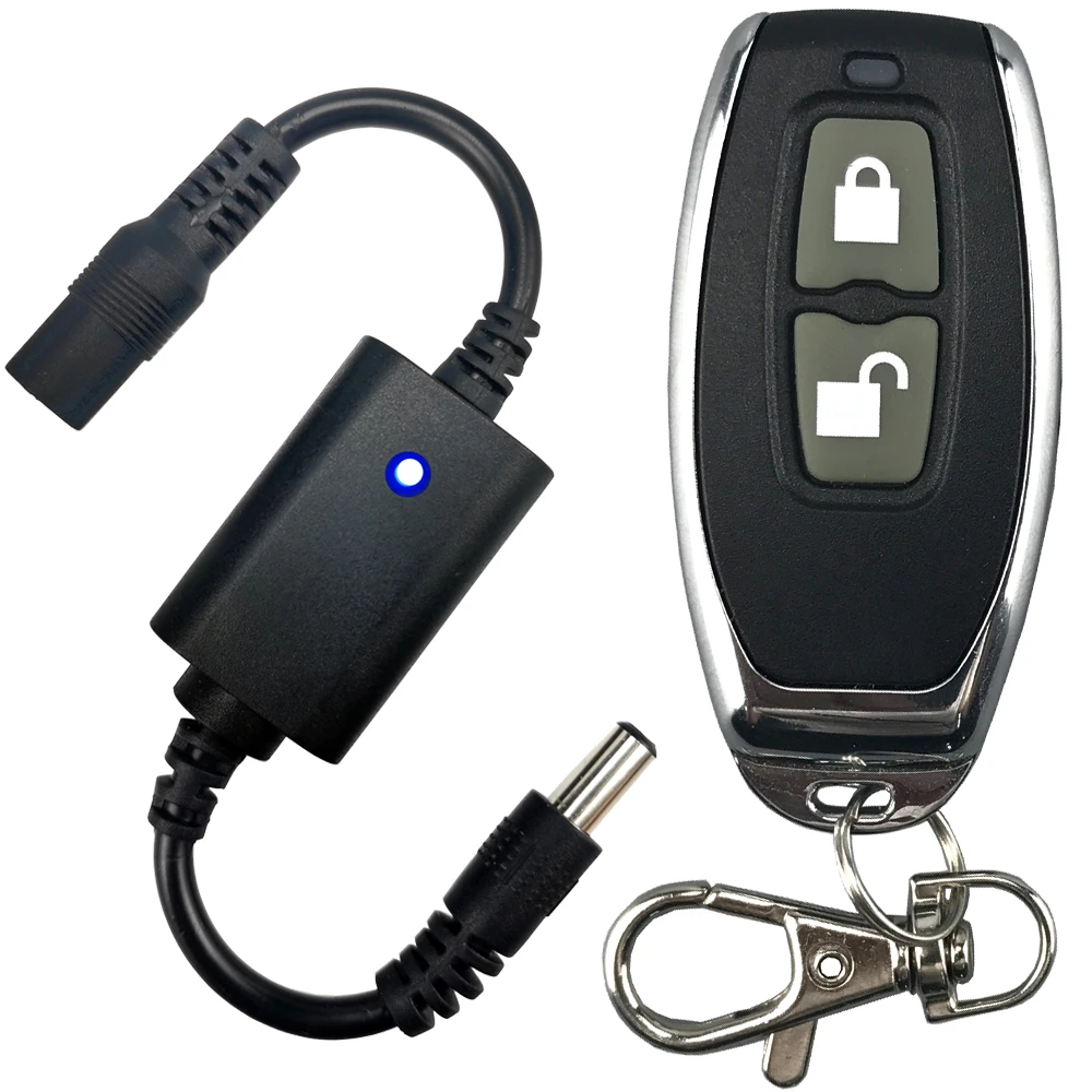 433Mhz DC 3.7V 5V 12V Wireless Rf Remote Control Switch Relay Power ...