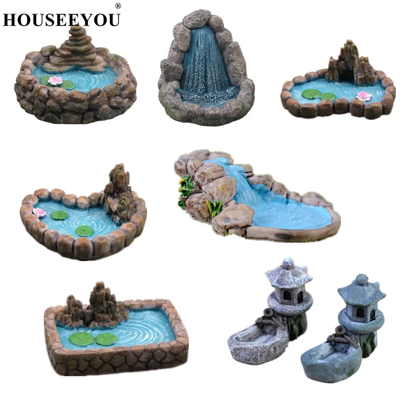 Accessories Pool Ornament | Resin Pool Decoration | Miniature Resin ...