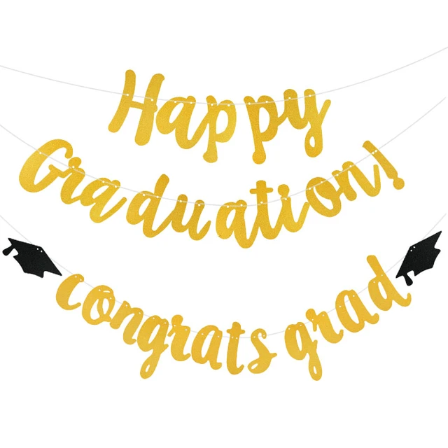Graduation Banner Clip Art