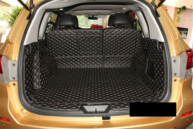 Luxury Fiber Leather Car Trunk Mat For Nissan Terra 2018 2019 2020 Car ...