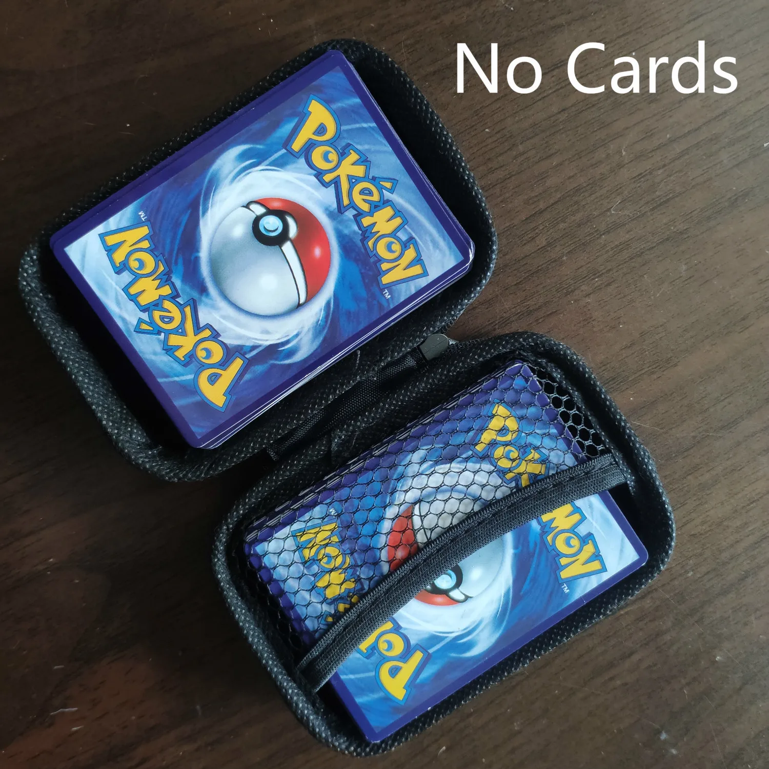 Travel Zipper Capacity Card Holder Carry CaseBoard Game Cards Package ...