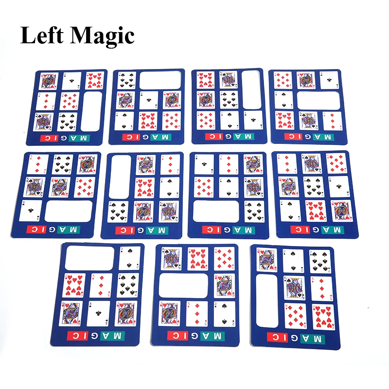 Inductive card Magic Tricks Card Poker Monte Card Trick Easy Classic ...