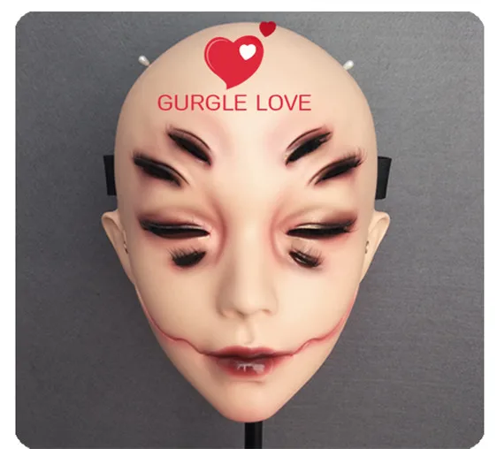 (NEW 102) Female Male Mask Realistic Silicone Masks Halloween Latex ...