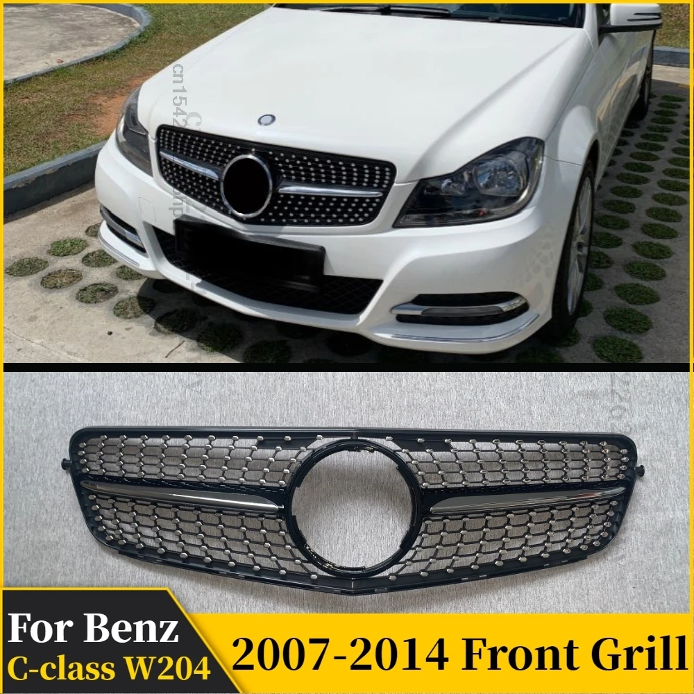 Front Racing Facelift Grilles For Mercedes-Benz W204, 45% OFF