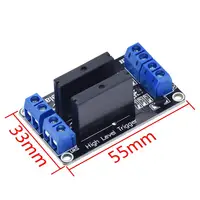 5V Relay 1 2 4 8 Channel OMRON SSR High Low Level Solid State Relay ...