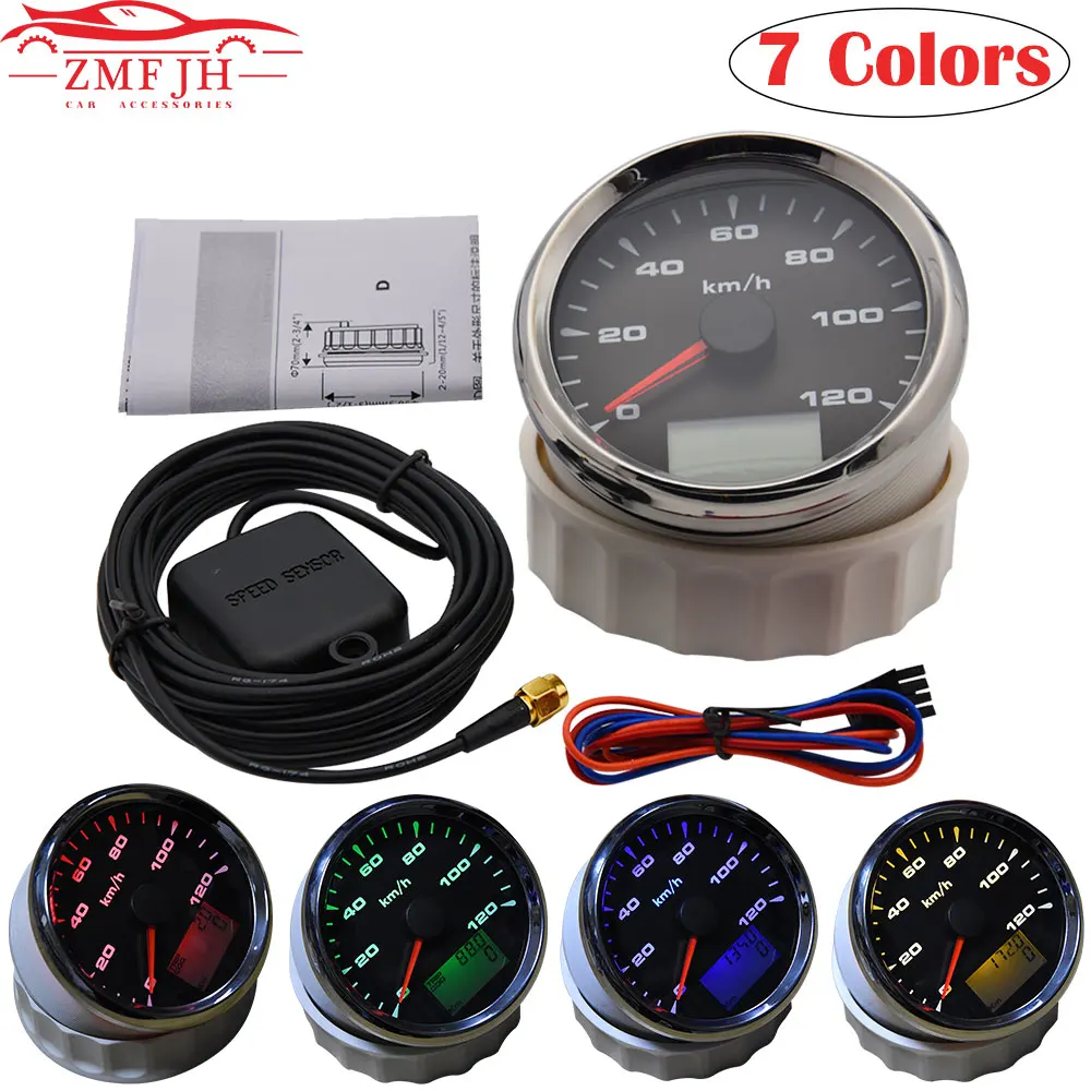 Universal-85mm-GPS-Speedometer-Car-Marine-Boat-GPS-Speed-Odometers ...