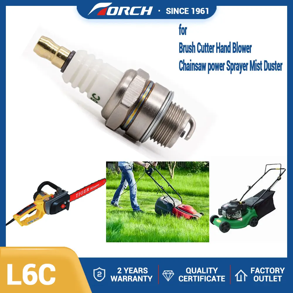 Screw-Terminal-Spark-Plugs-TORCH-L6C-Replace-for-Candles-5921-BM6A ...
