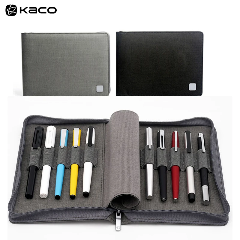 Pen Storage Bag 10 Black Case Gel Wallet Store Kako Set Men - AliExpress