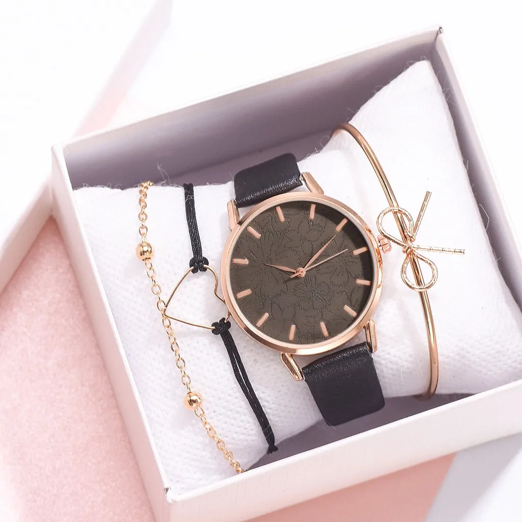 Reloj para mujer con pulsera, conjunto de diamantes de imitación, moda ...