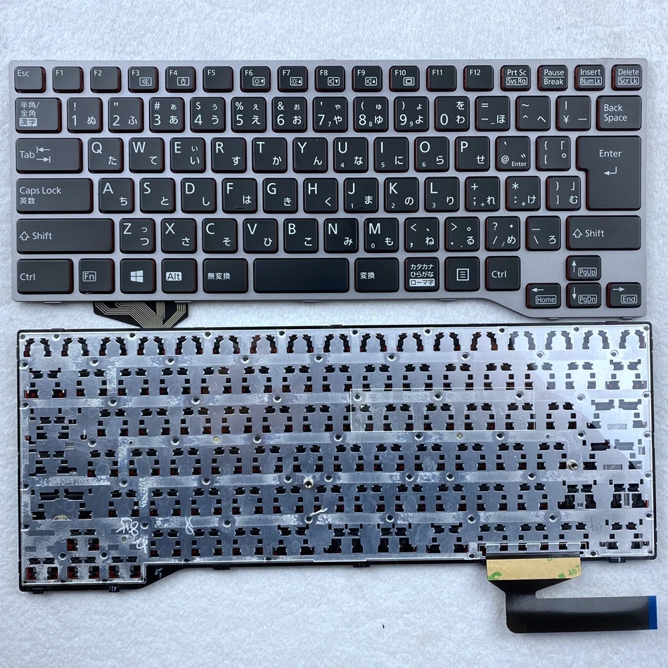Japanese Laptop Keyboard For Fujitsu Lifebook E733 E734 E743 U745 E744 ...