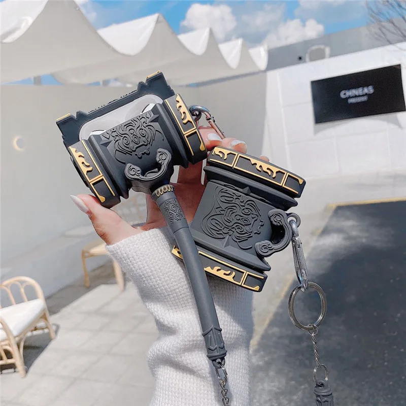 Hammer 3D Airpod Case Cover Headphones Electronics & Accessories ...