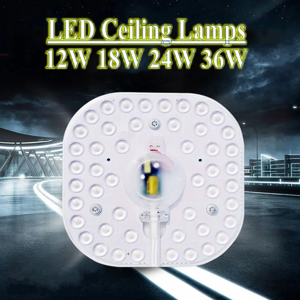 Ceiling Lamps LED Module Light AC220V 230V 240V 6W 12W 18W 24W 36W ...