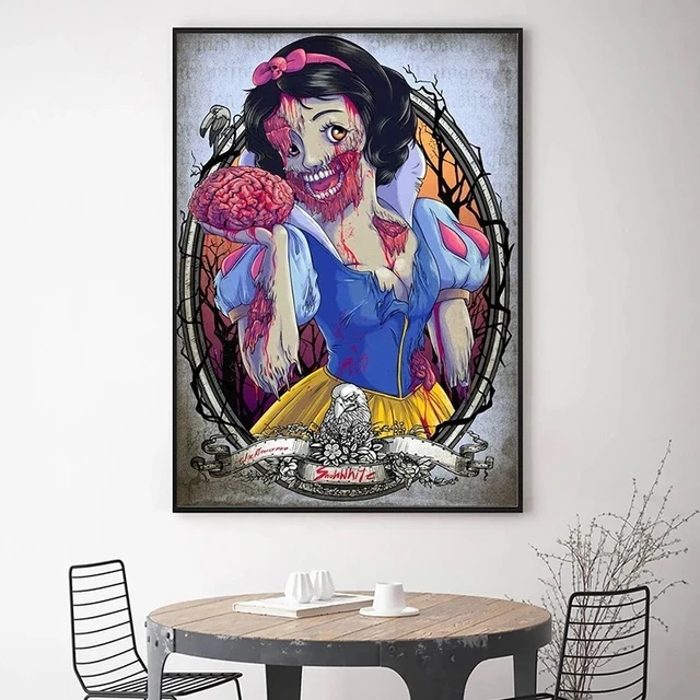 Scary Disney Character Drawings