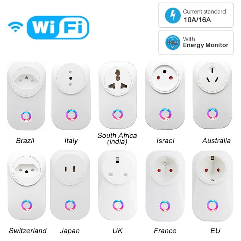 Plug Power Energy Monitor | Wifi Energy Meter Smartlife | Energy ...