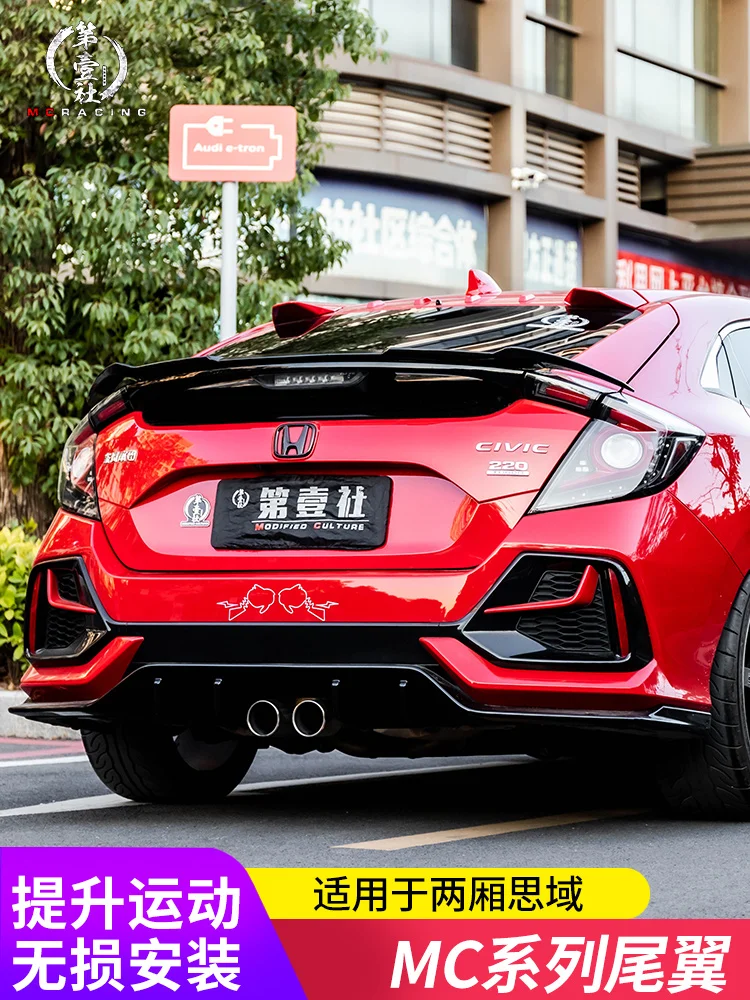 Para Honda Hatchback Civic Spoiler Civic Fk72016 2017 2018 2019 2020 ...