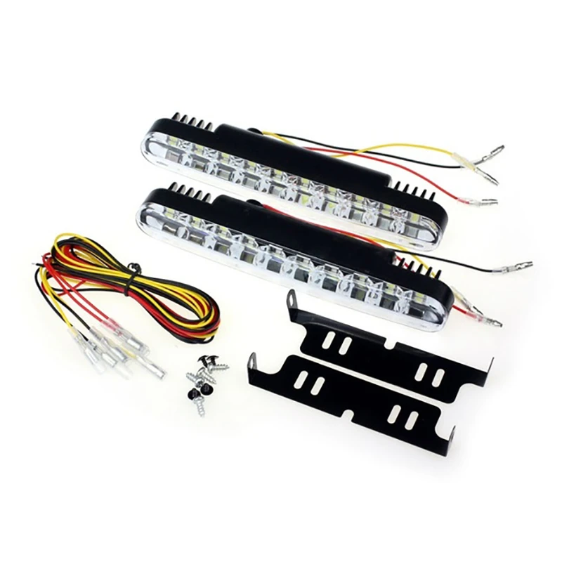 2pcs Leds Car Daytime Running Lights Car-styling Car Daytime Lamp Auto Fog Light Super Bright ...