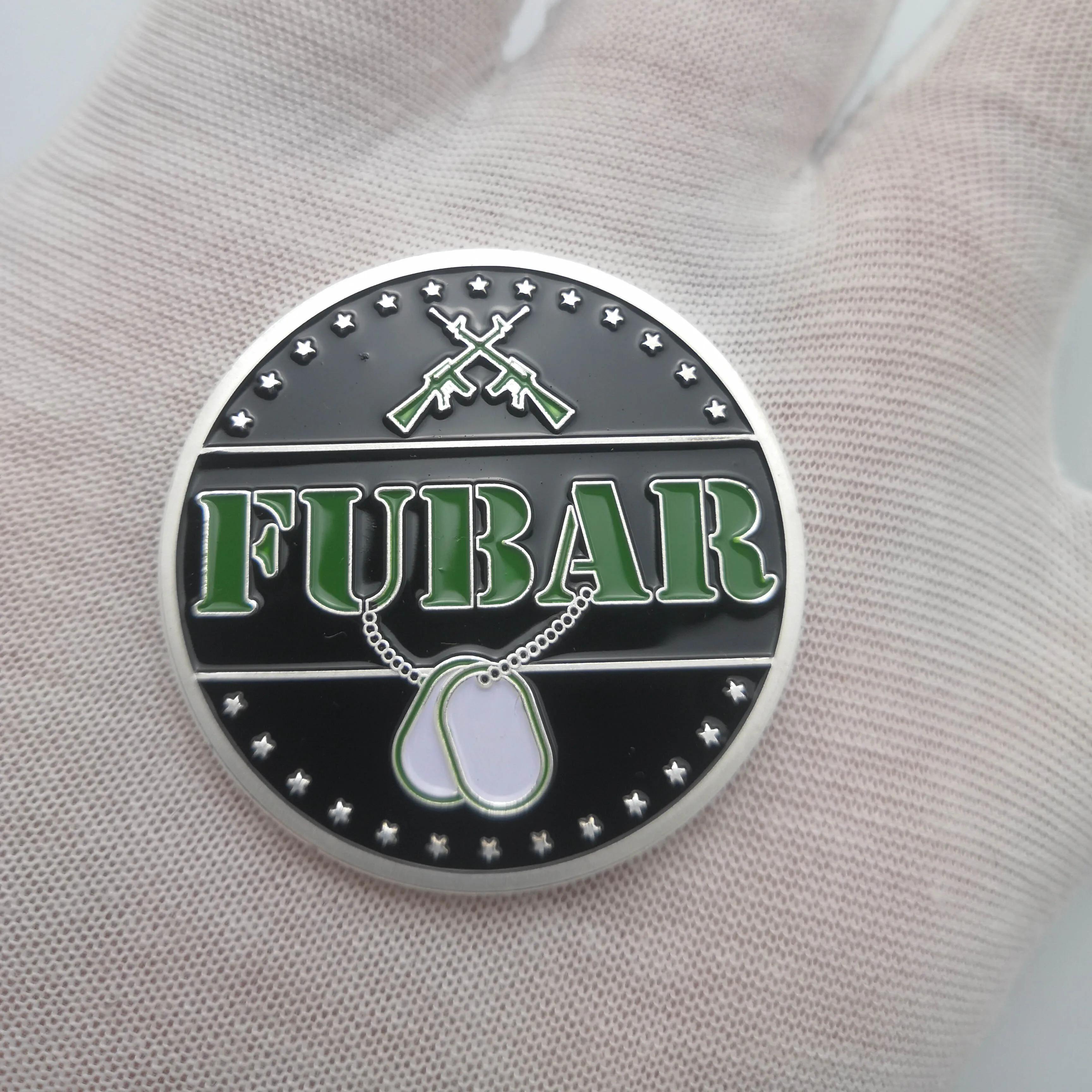 United States Comrade Sniper Fubar Sanfu Silver Commemorative Coins ...