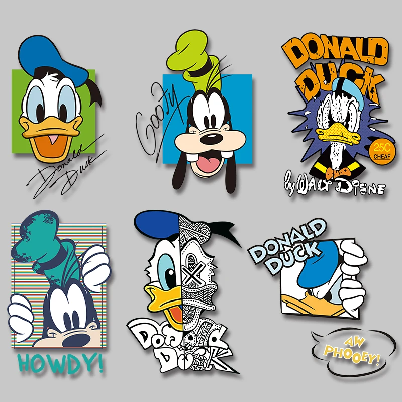 Stickers Clothes Donald Duck | Patch Disney Donald | Donald Duck ...