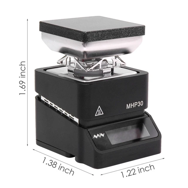 MINIWARE MHP30 Mini Hot Plate Preheater with 60W Fast Charger ...