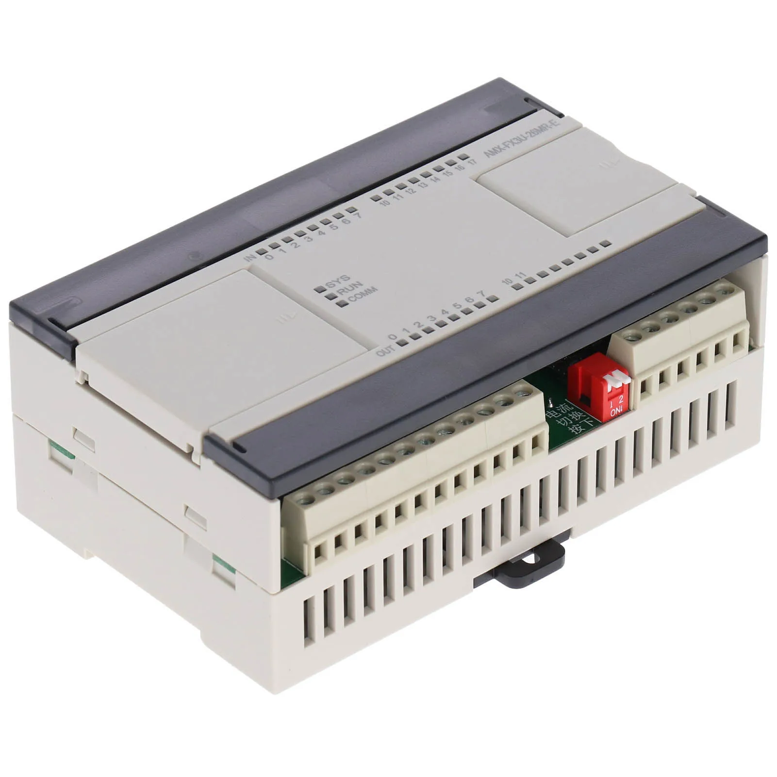 PLC Programmable Controller AMX FX3U 26MR E Relais mit Analog Ethernet ...