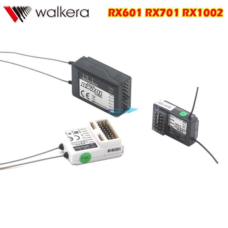 Walkera DEVO 10CH 7CH receptor de control remoto Original RX601 RX701 ...