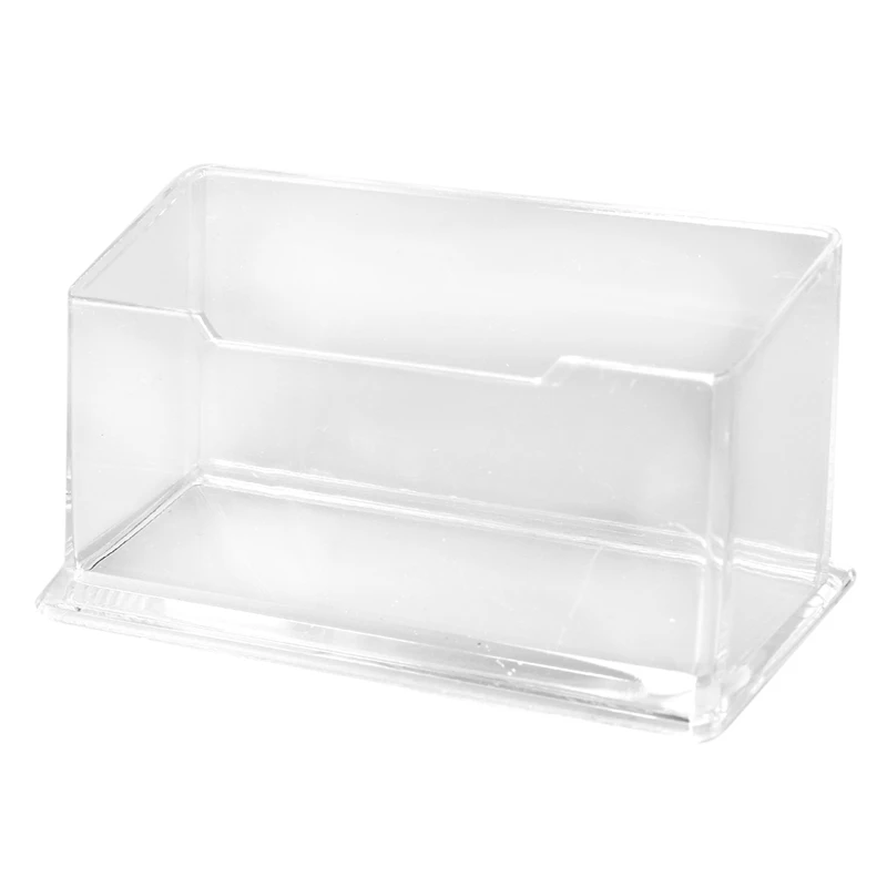 Business Card Holders Clear Desktop Business Card Holder Display Stand ...