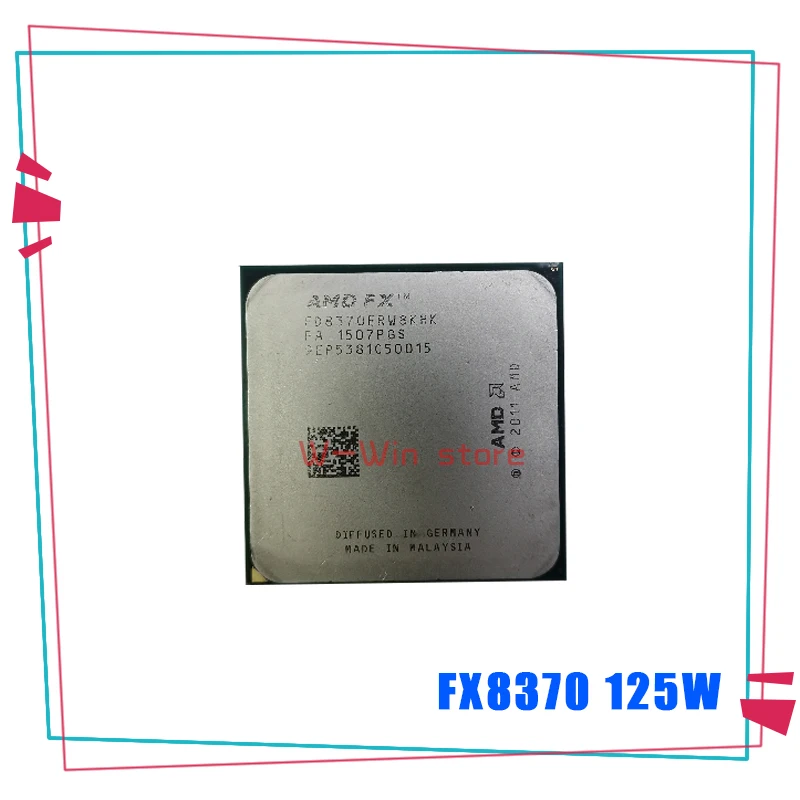 Amd fxシリーズFX 8370 fx 8370 FD8370FRW8KHK 4.0 2.4ghz 16mb 125ワットソケットAM3 ...