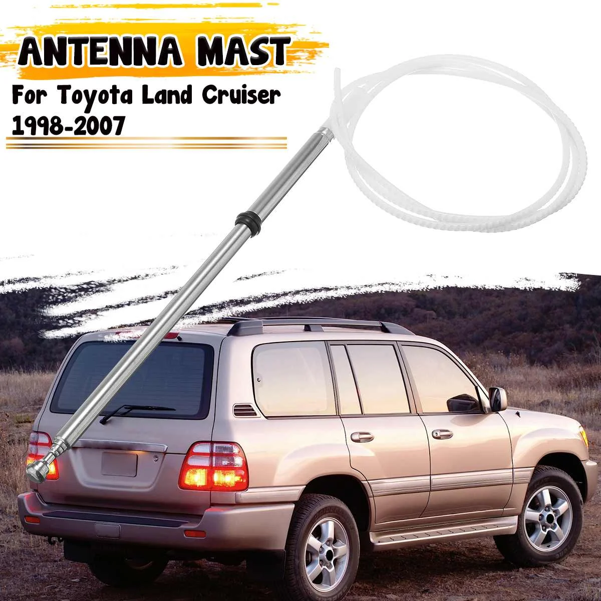 Car-Aerial-Antenna-Replacement-AM-FM-Antenna-Aerials-Power-Antenna-Mast ...