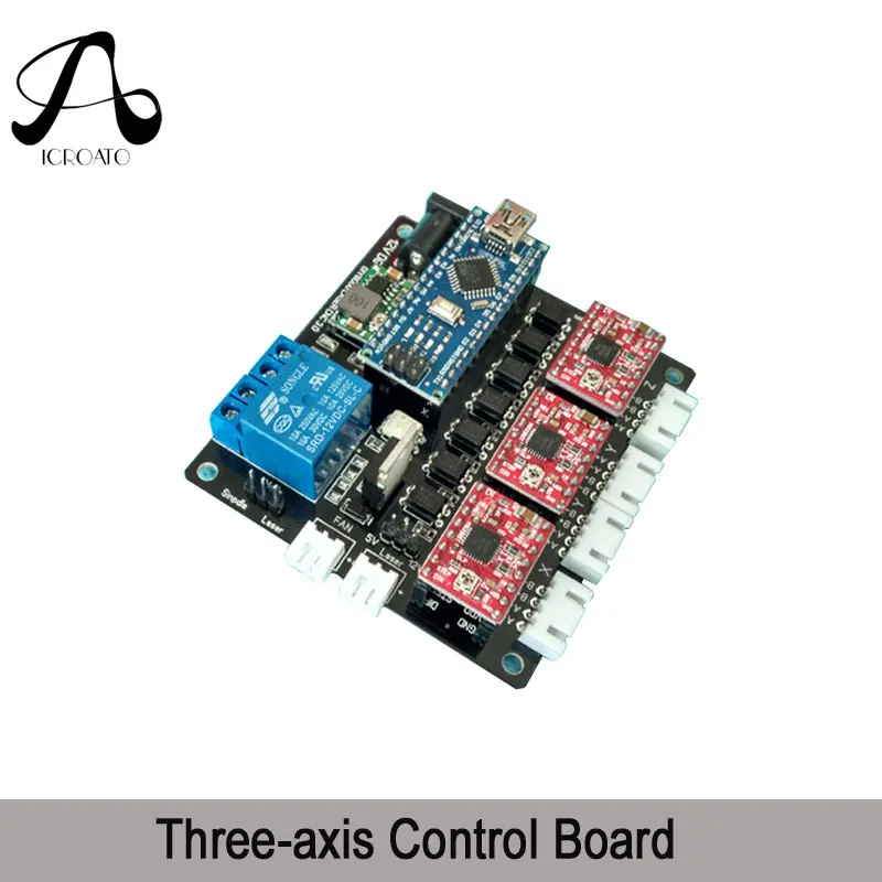 Grbl Usb Port Cnc Engraving Machine Control Board 3-axis Control Laser ...