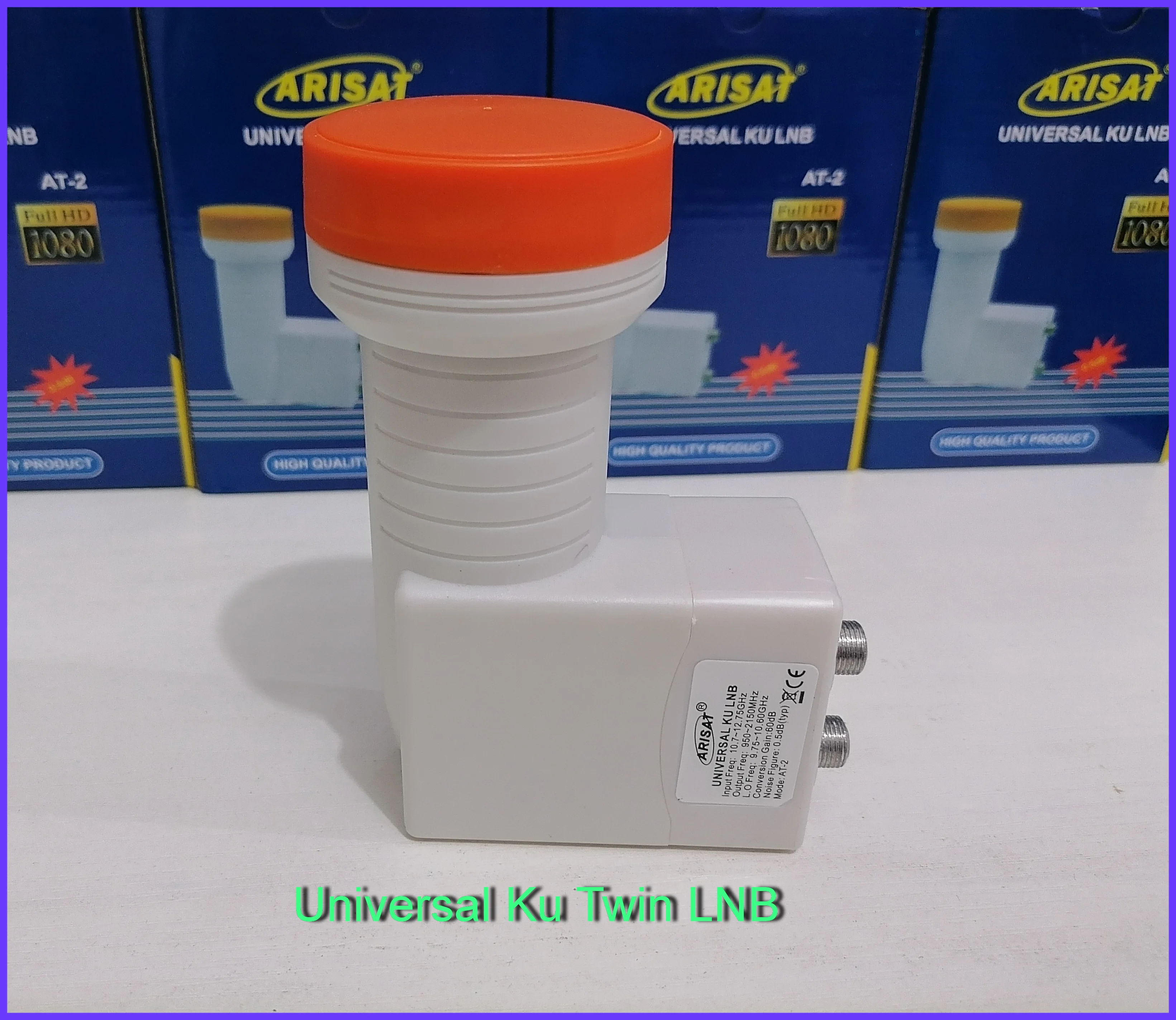 AIRSAT AT 2 digital HD Universal KU Band Twin LNB High Gain Low noise ...