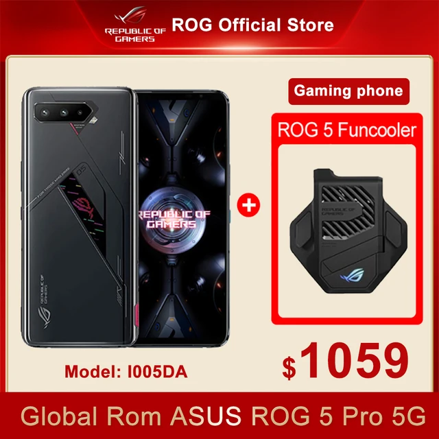 Global Rom ASUS ROG Phone 5 Pro 5G Smartphone 16GB 512GB Snapdragon 888 ...