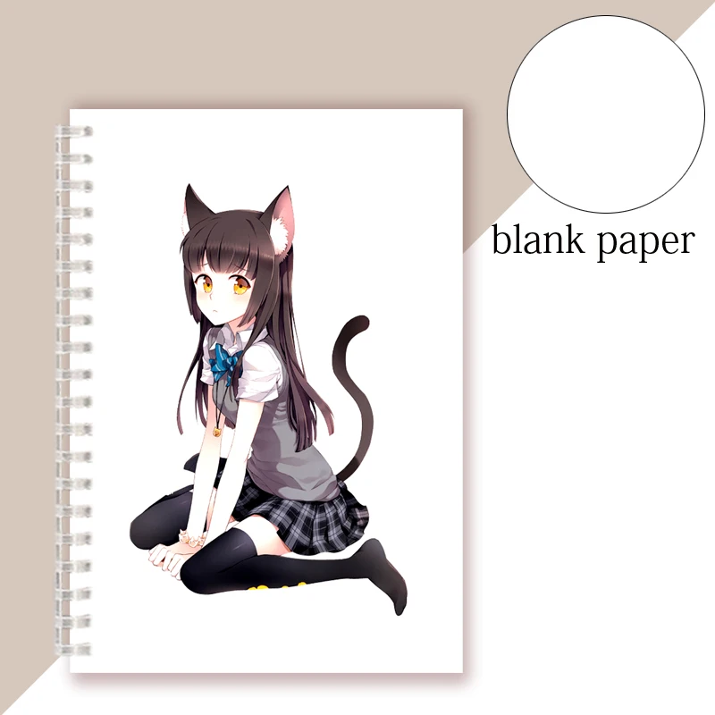 Anime Girl Holding A Book