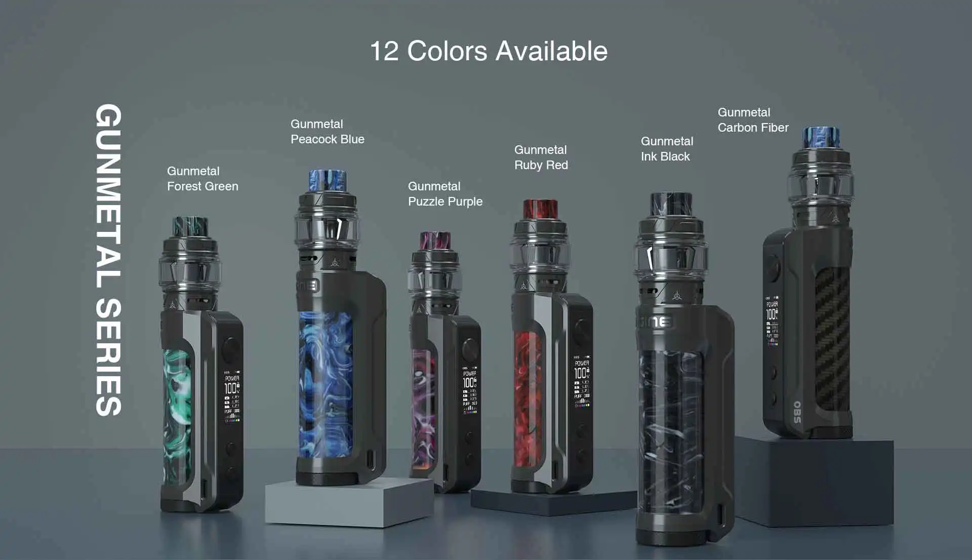 Original OBS Engine 100W Kit 6ml Engine S 18650/20700/21700 Electronic Cigarette Vaporizer Type ...