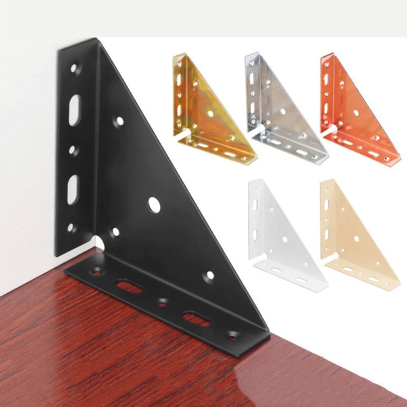 90 Degree Angle Corner Brackets Furniture Connector for Bed Plate Fixed ...