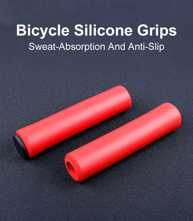 X-TIGER Bicycle Grips MTB Silicone Sponge Handlebar Grips