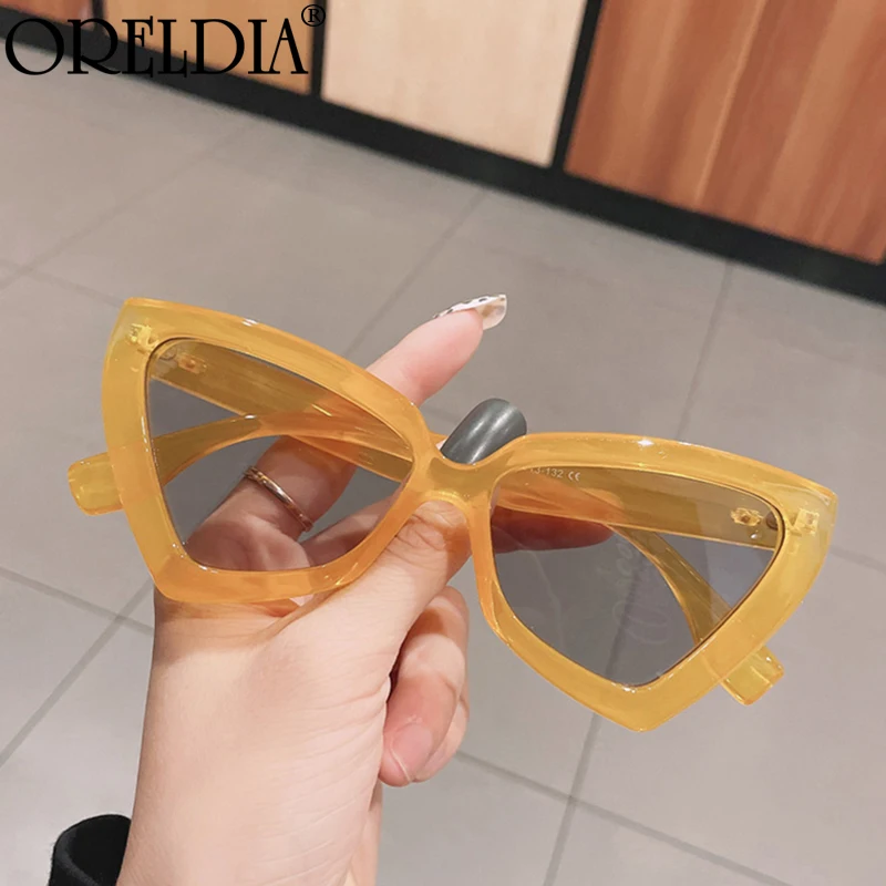 Fashion Cat Eye Sunglasses New Women Men Candy Colorful Sun Glasses ...