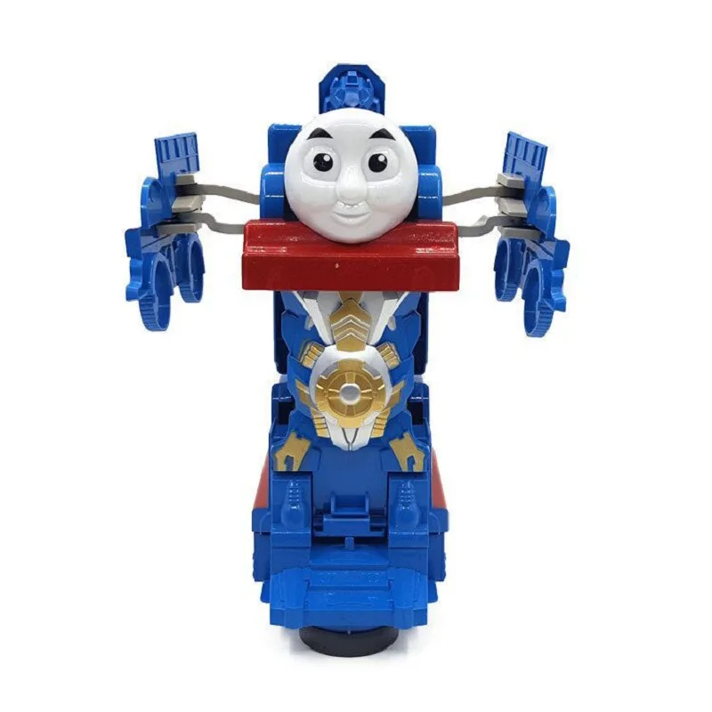 LEGAO THOMAS train toy LED music luminous electric deformation toy ...