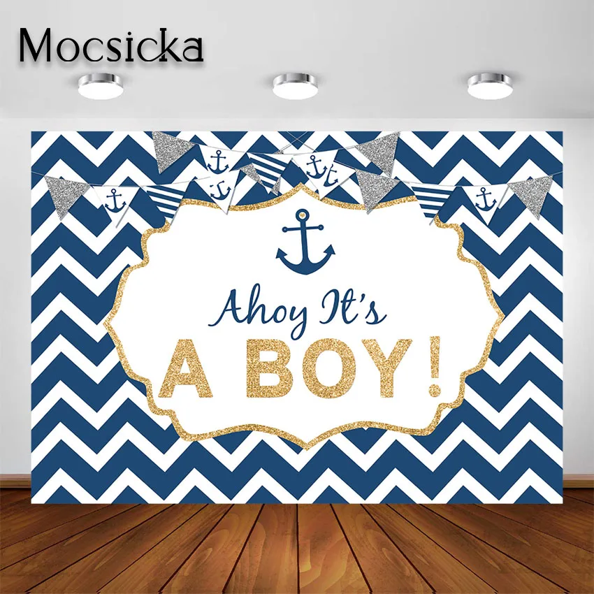 Nautical Baby Background