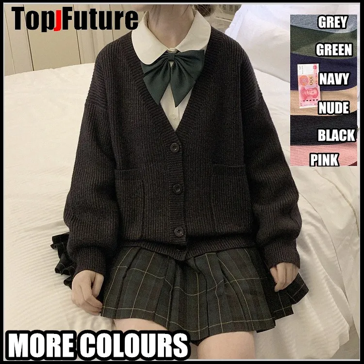 OVER-SIZE-Spring-Cosplay-School-Uniform-Sweater-For-Girls-Women-Long ...