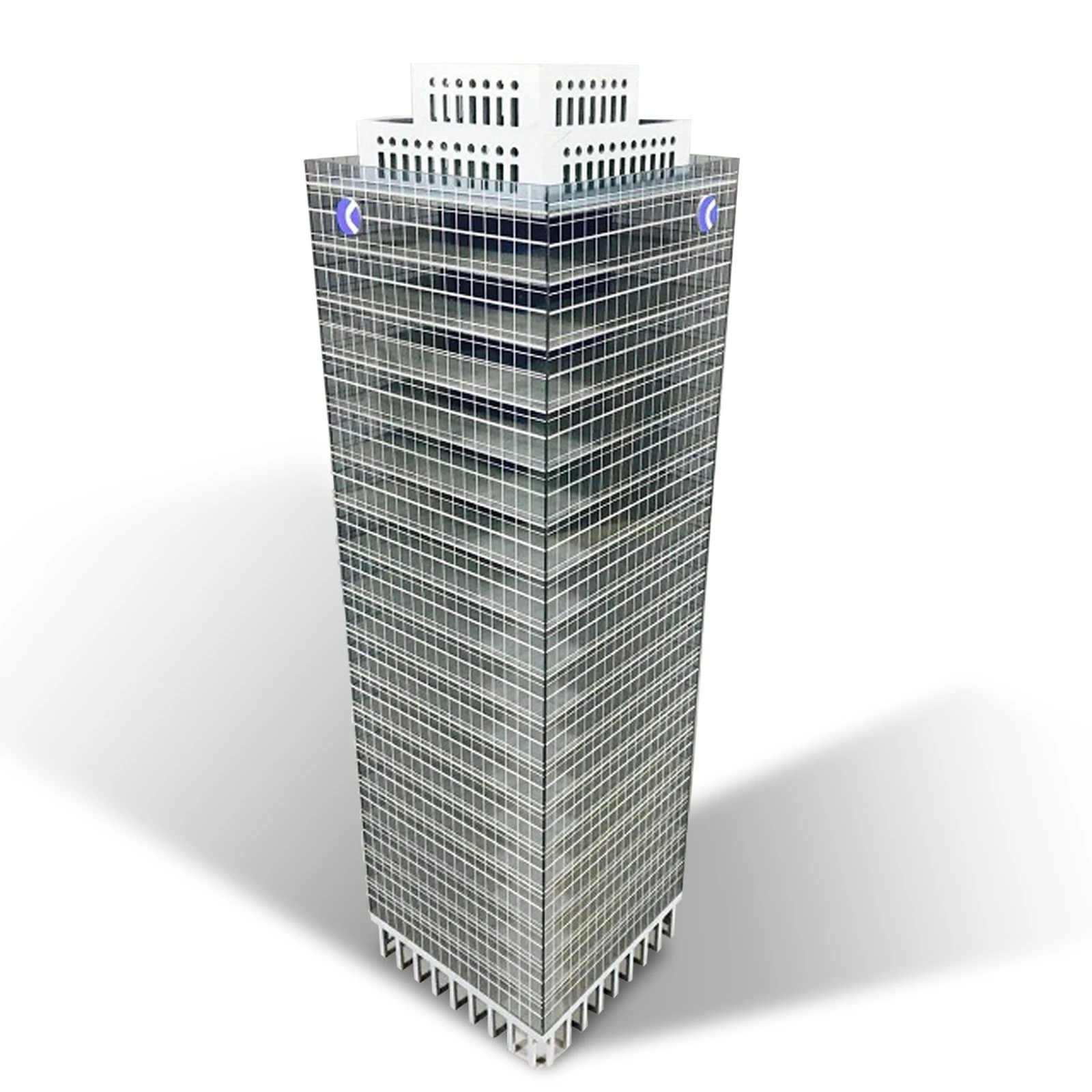 1/150 N Scale High-end Modernization Finished Diorama Train Building ...