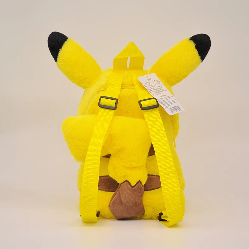 Kawaii Pokemon Pikachu Anime Soft Plush Backpack - KawaiiMerch.com