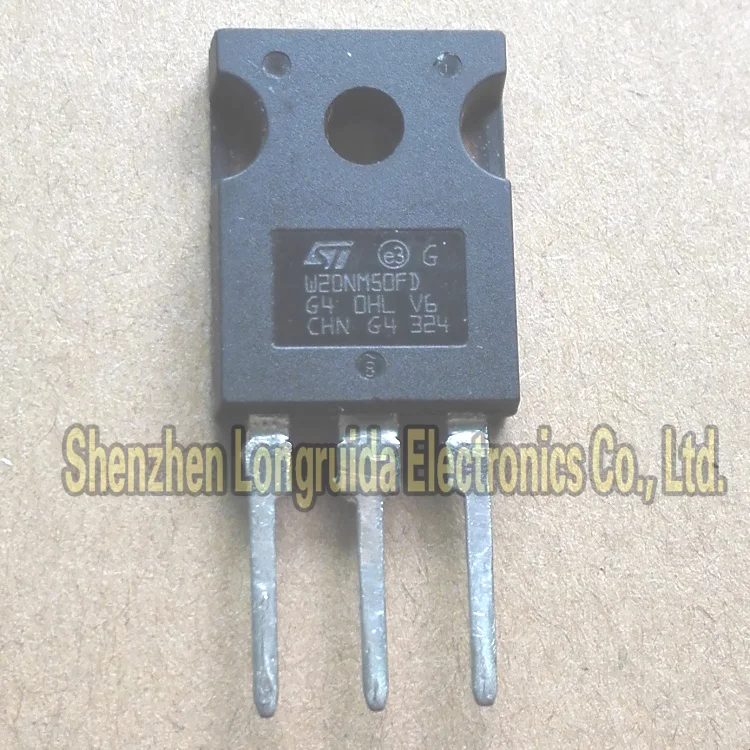 10pcs W20nm50fd Stw20nm50fd To-247 Mosfet Transistor 20a 500v - Battery ...