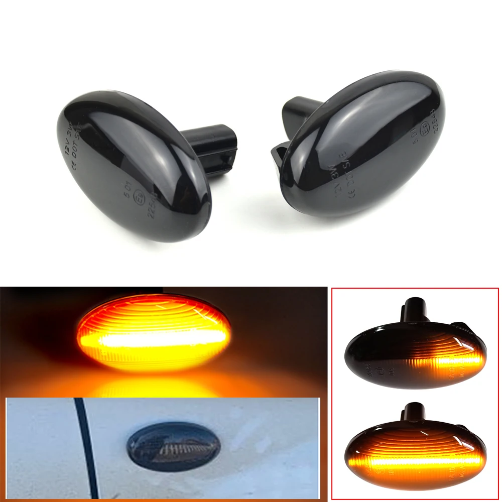 1Pair For Subaru Forester Liberty Impreza WRX Sti 2000-2007 Dynamic Led ...
