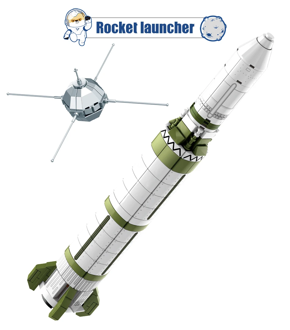 SEMBO Block Aviation Rocket Building Blocks - Building Toys