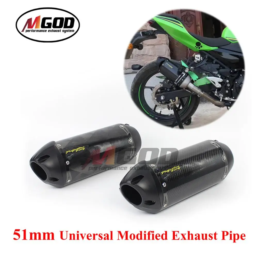 51mm-Universal-Modified-Motorcycle-Exhaust-Pipe-CNC-Escape-Moto-For-USA ...
