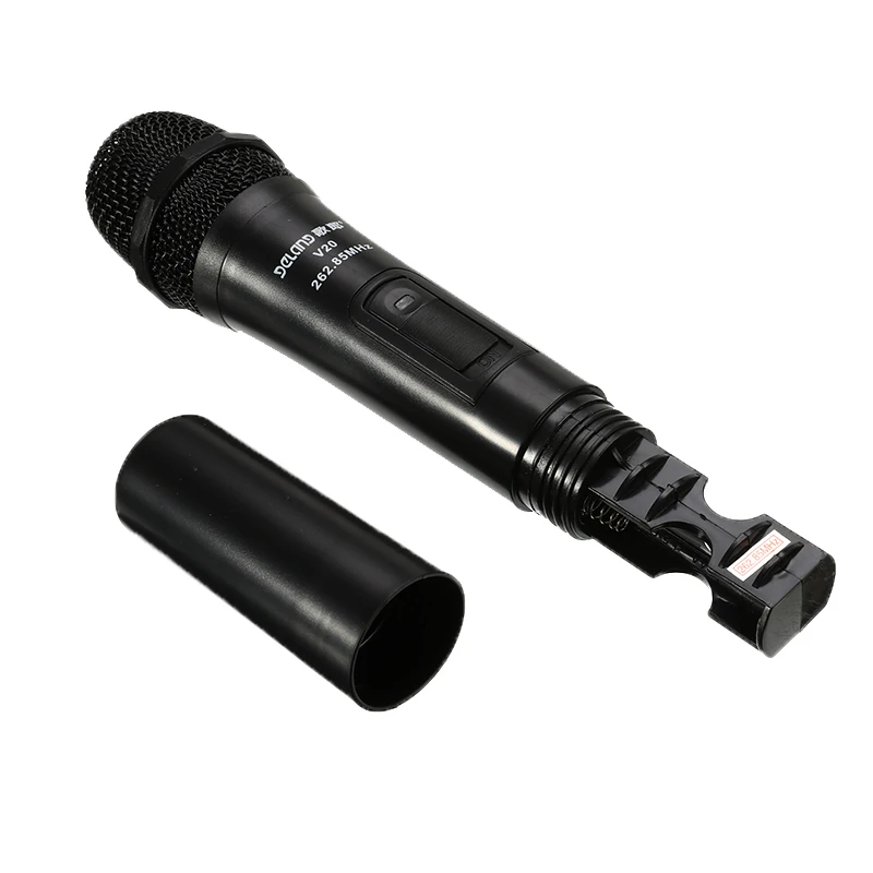Wireless Microphone UHF USB 3.5mm+6.35mm Megaphone Handheld Microphone ...