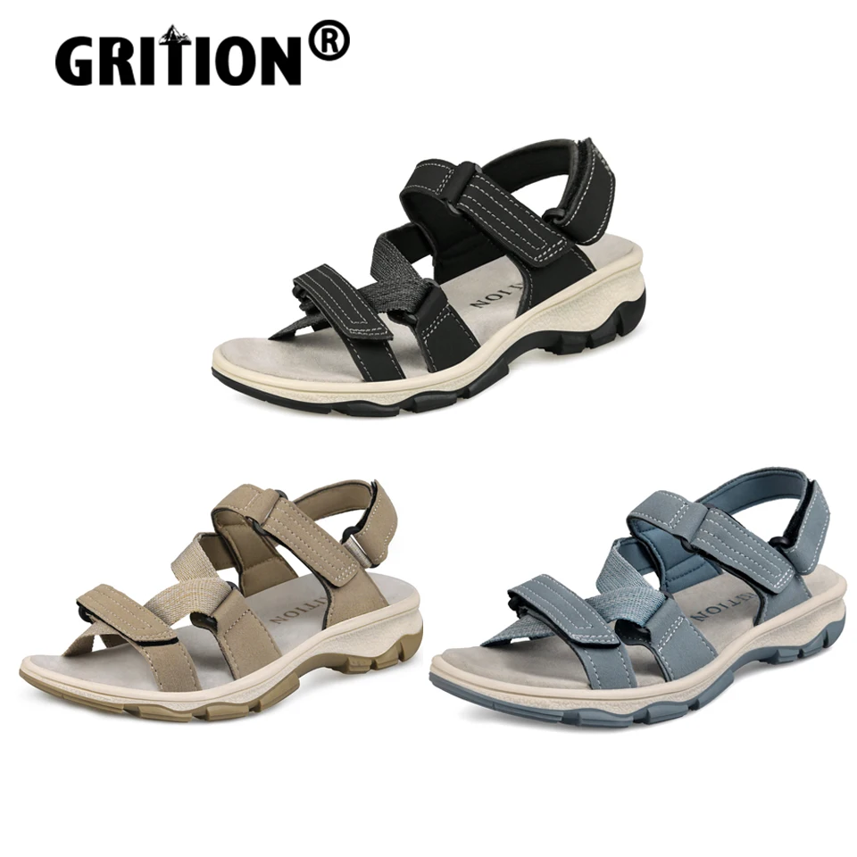 Grition Womens Sandals Beach Outdoor Females Trekking Shoes Flat ...